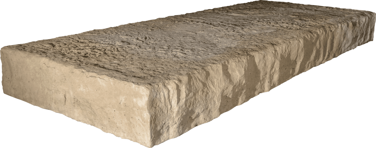 Rosetta Dimensional steps mimic rock-faced limestone steps