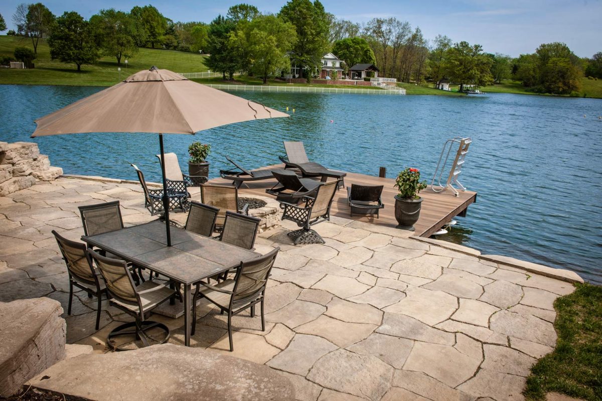 Dimensional Flagstone by Rosetta installs easily and looks like real stone
