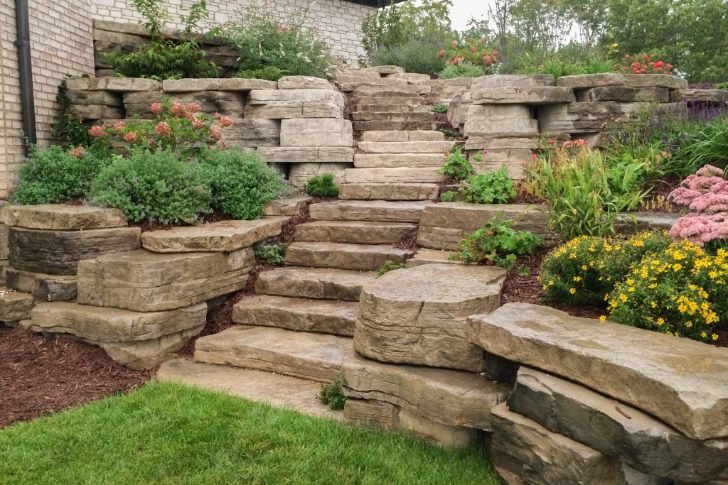 Outcropping by Rosetta is a stunning engineered retaining wall