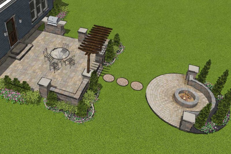 9 Small Patio Designs with BIG Impact - Romanstone Hardscapes