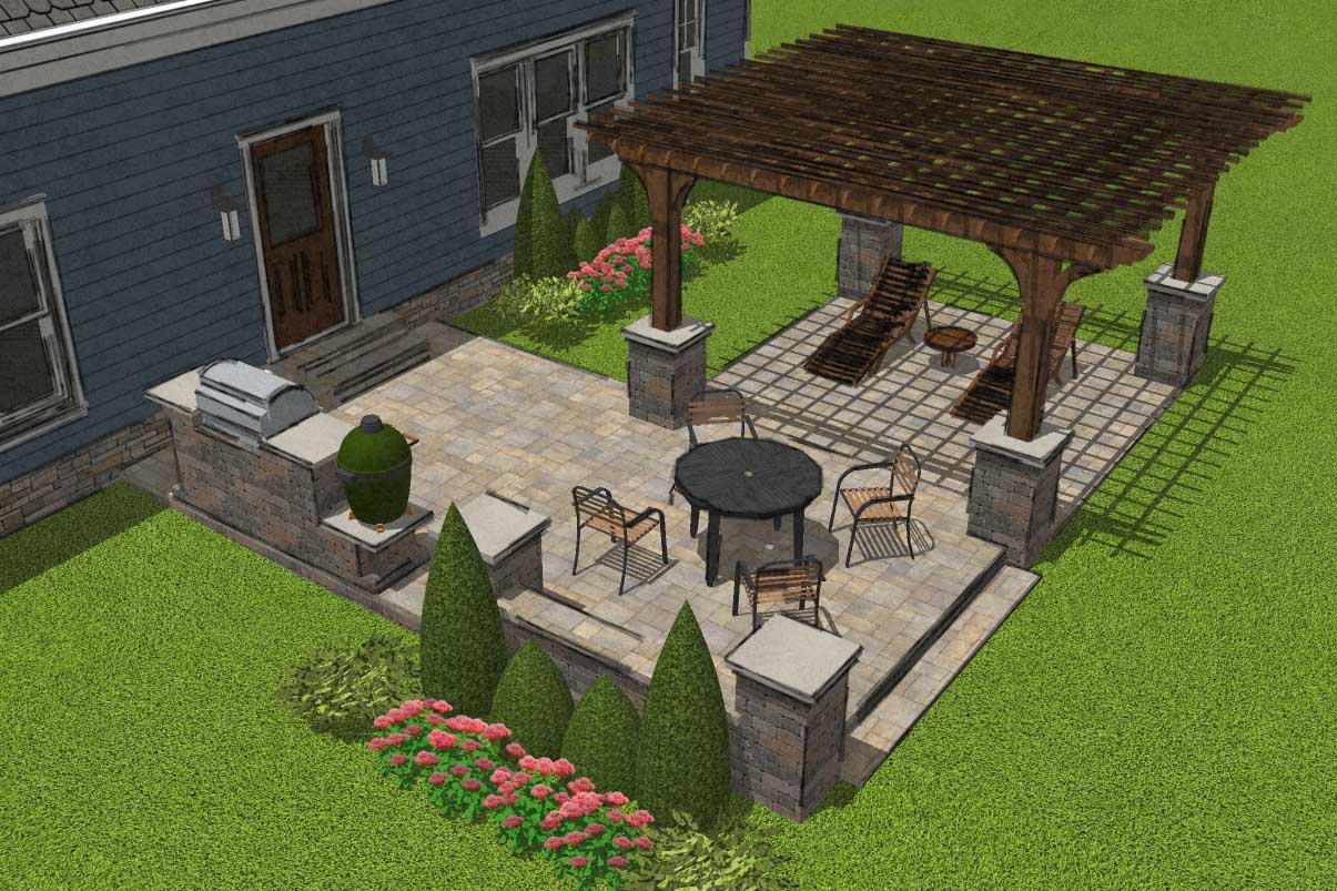 9 Small Patio Designs with BIG Impact - Romanstone Hardscapes