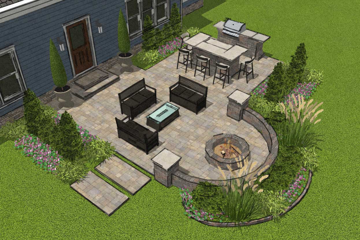 9 Small Patio Designs with BIG Impact - Romanstone Hardscapes