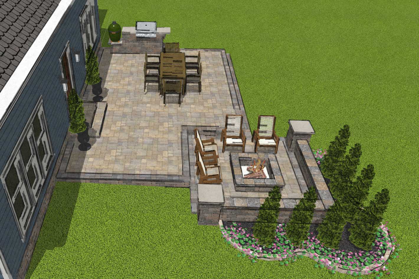 9 Small Patio Designs with BIG Impact - Romanstone Hardscapes